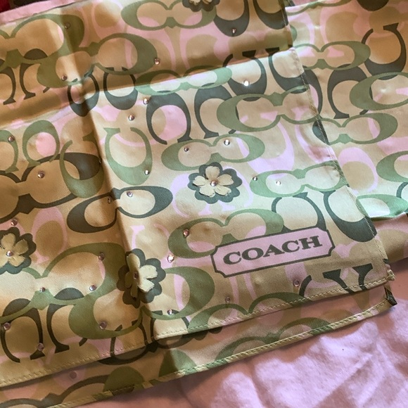 Coach | Accessories | Coach Silk Scarf | Poshmark